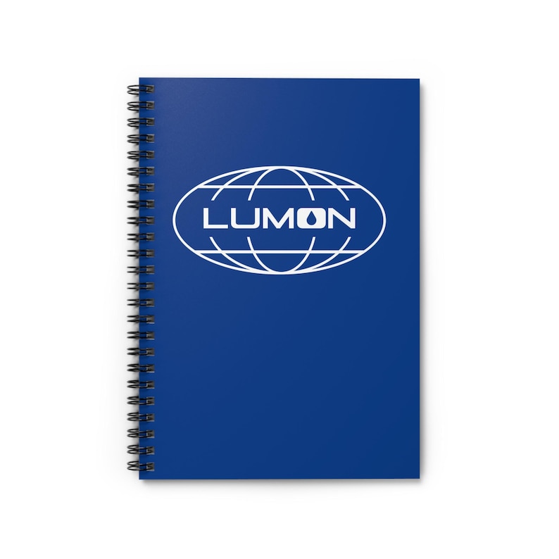 Severance-inspired Lumon Logo Spiral Notebook - Ruled Line Unique ...