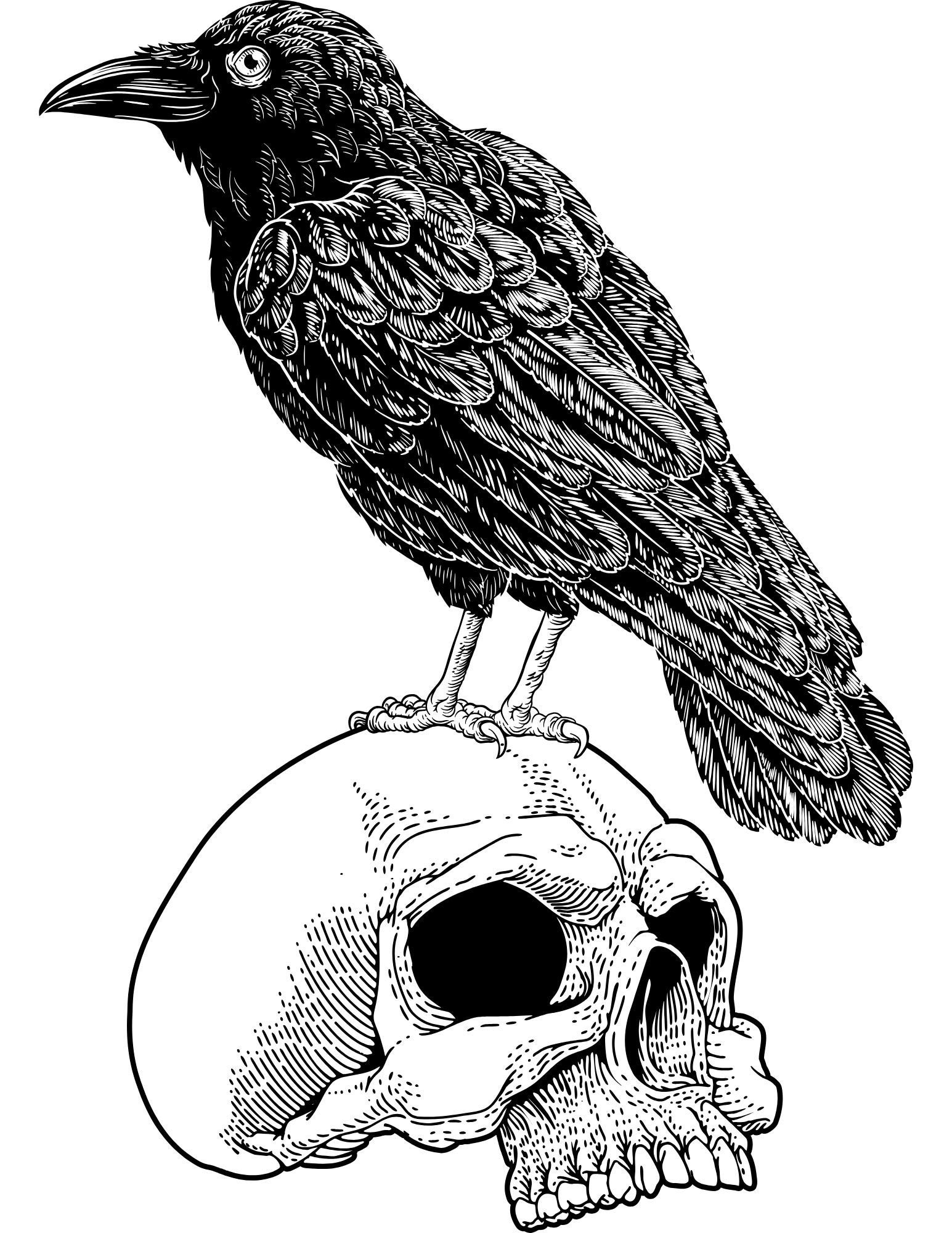 Printable Edgar Allan Poe Coloring Pages, Over 100 Unique Designs ...