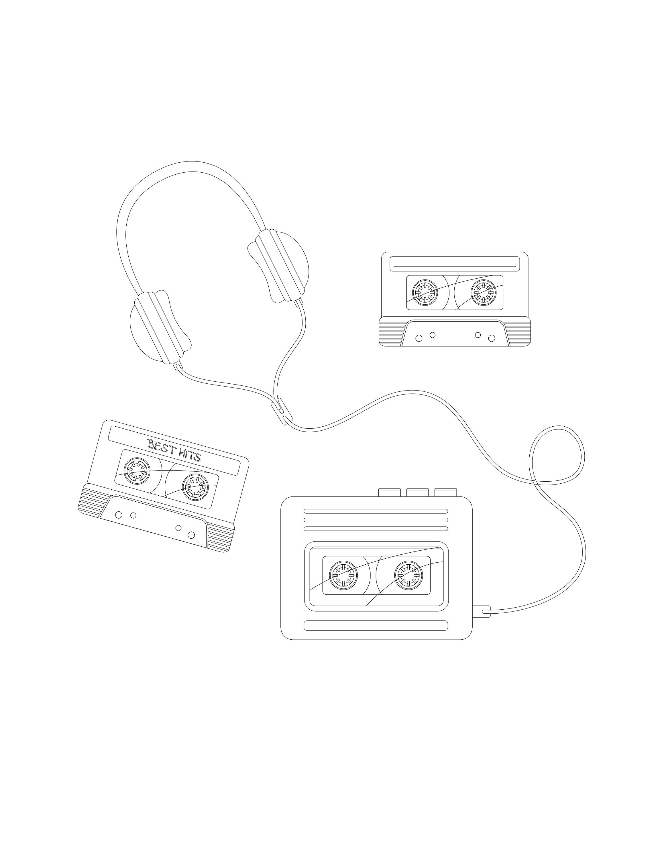 Printable 90's Coloring Pages - Etsy