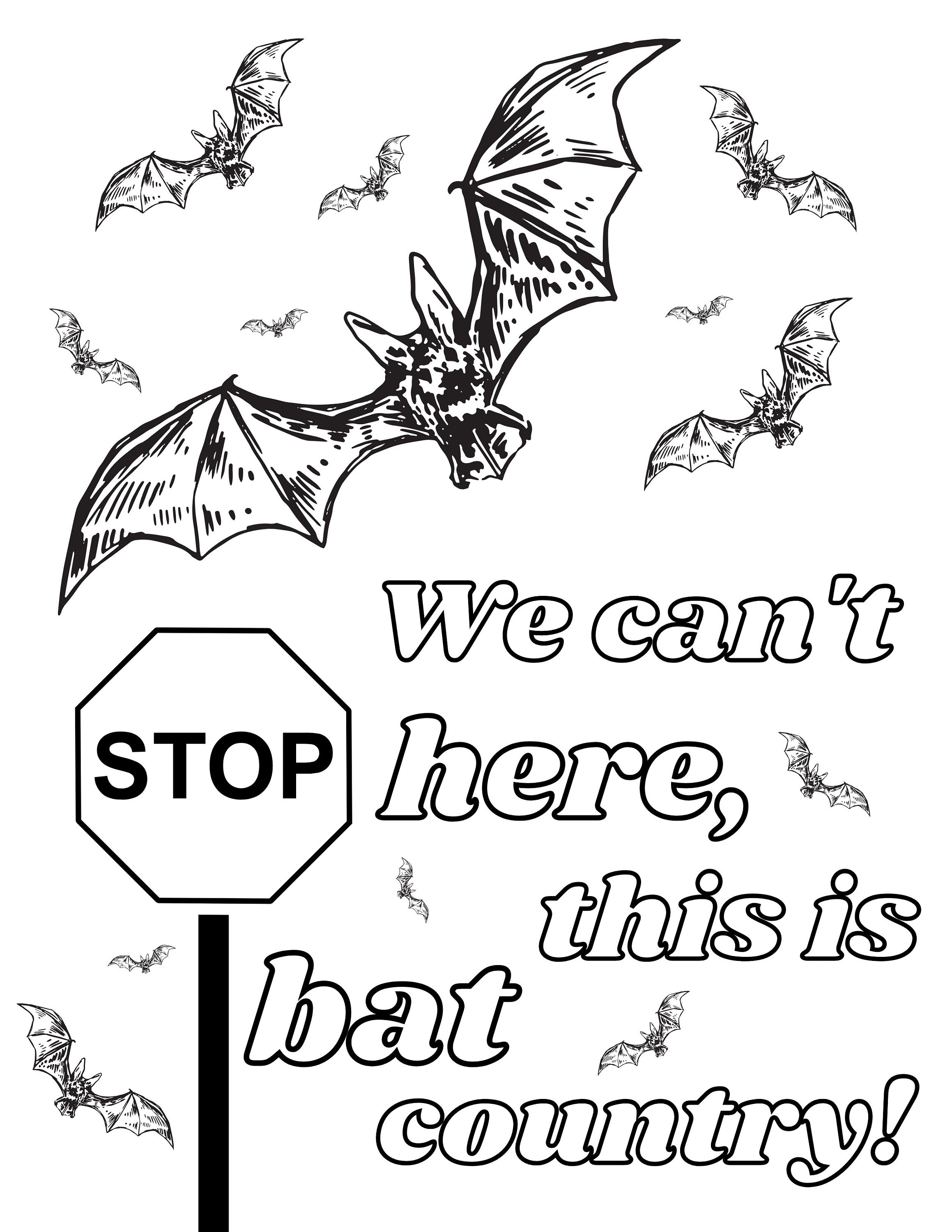 Fear and Loathing in Las Vegas Coloring Pages Inspired by Quotes and ...