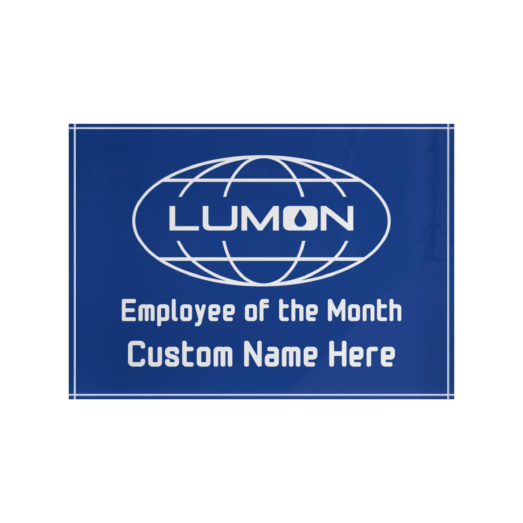 Customizable Lumon Employee of the Month Acrylic Block- Severance ...