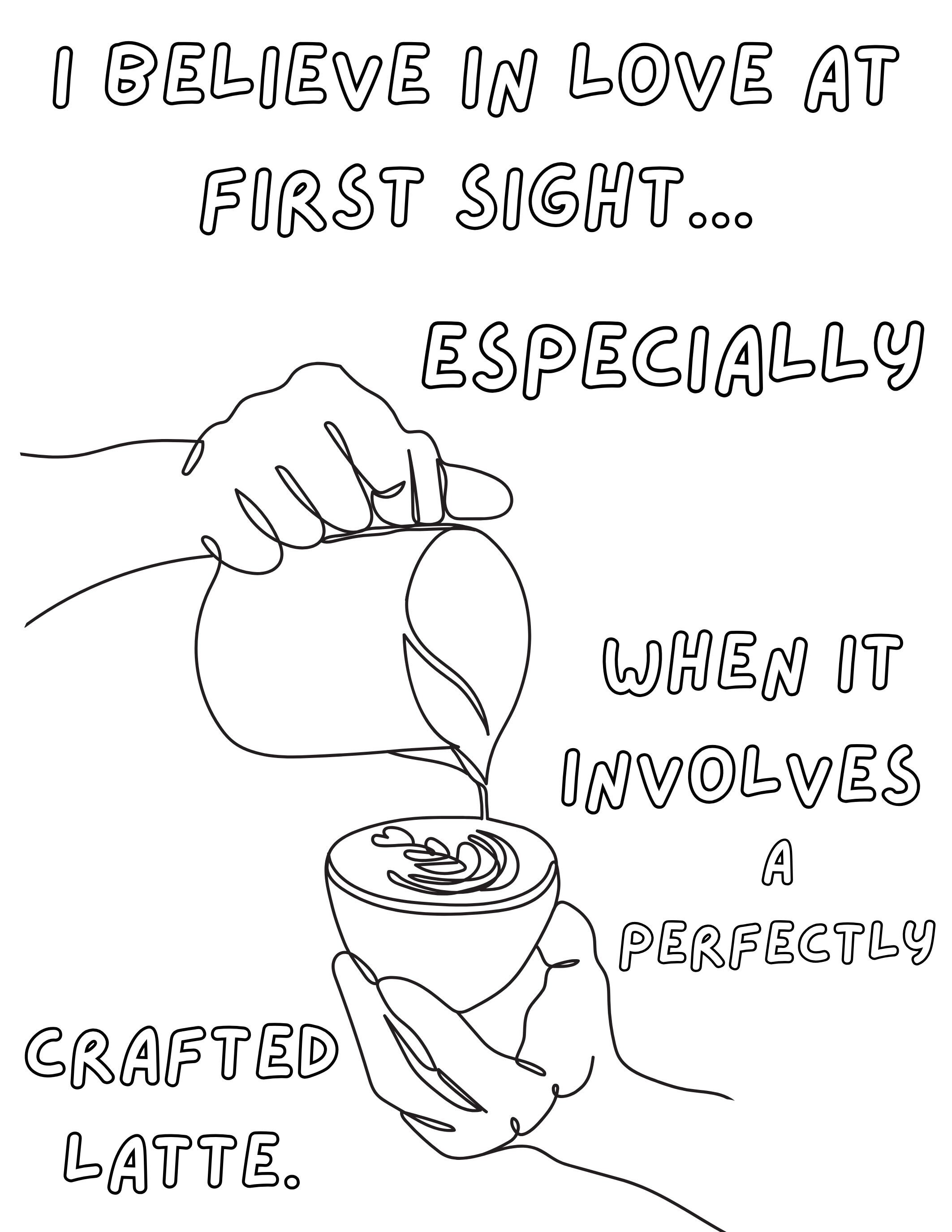 Millennial Coloring Pages - Adulting is Hard, Unwind With a Little ...