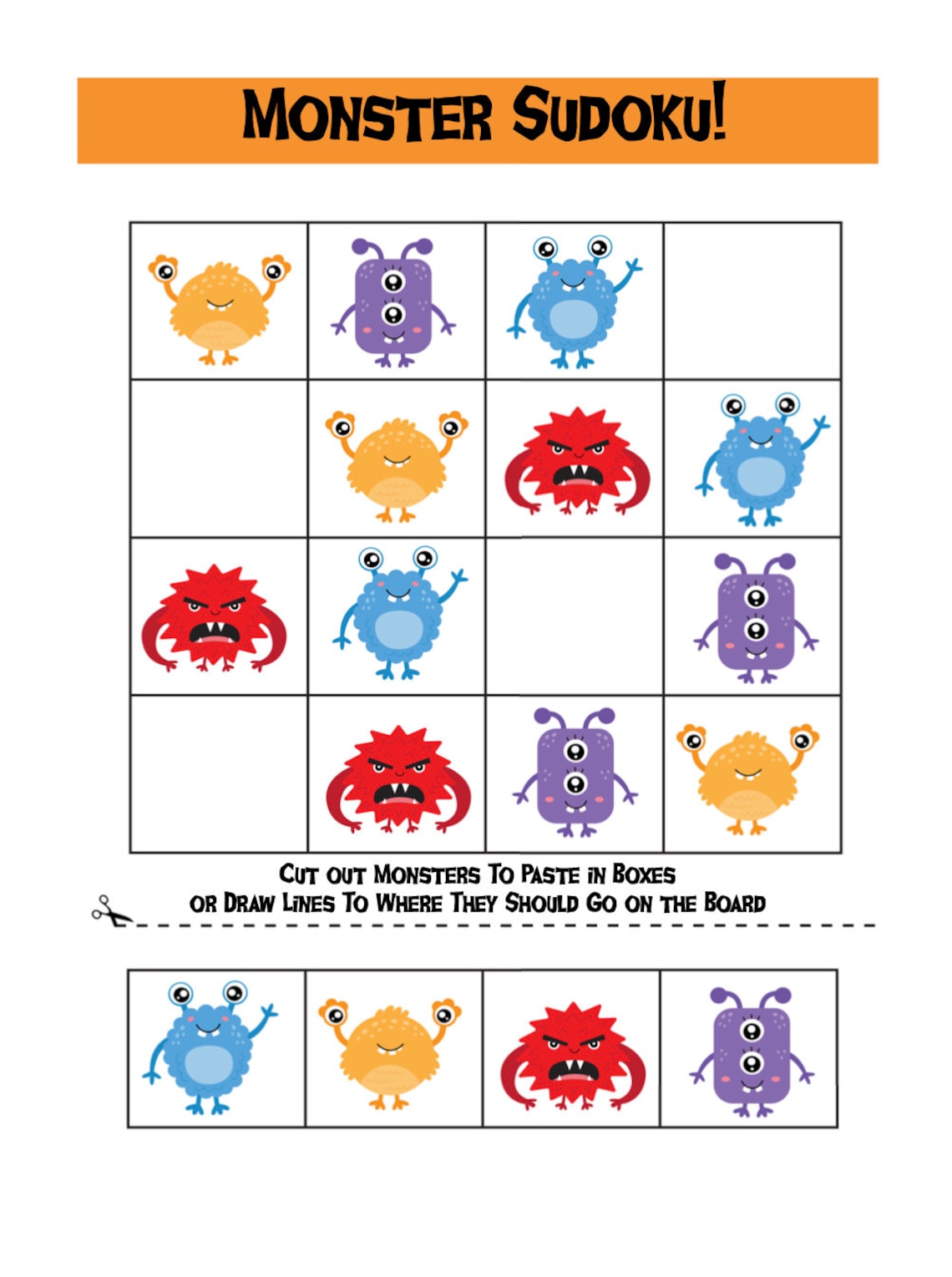Printable Halloween Activity Pages for Kids - Etsy