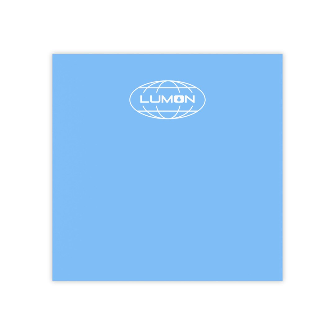 Lumon Logo Post-it® Note Pads - Light Blue Sticky Notes Inspired by ...