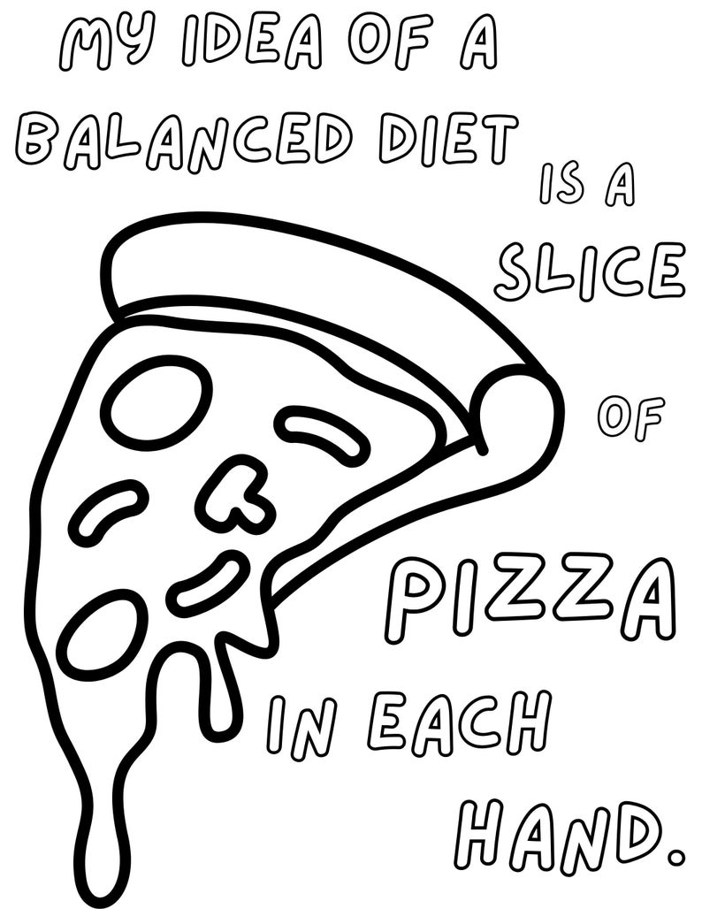 Millennial Coloring Pages - Adulting is Hard, Unwind With a Little ...