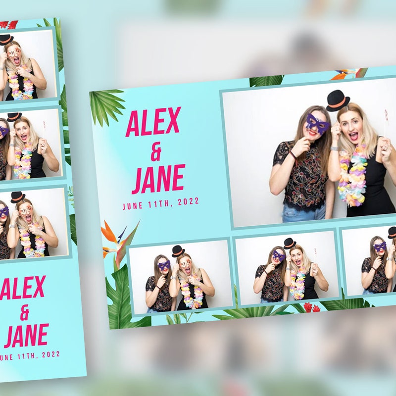 Tropical Photo Booth - Etsy