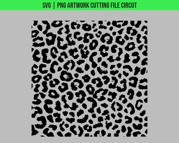 Leopard Skin SVG File Circut Cut File Svg Png Instant - Etsy