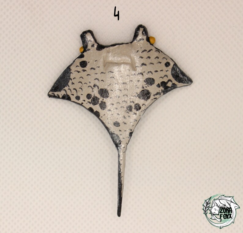 Cosmic Manta Ray Figurine Space and Ocean Inspired Sculpture - Etsy