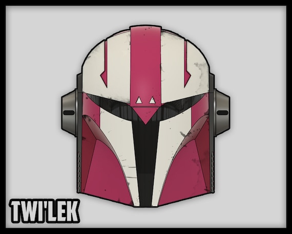 Twilek Mandalorian Helmet 3D Print Model - Etsy