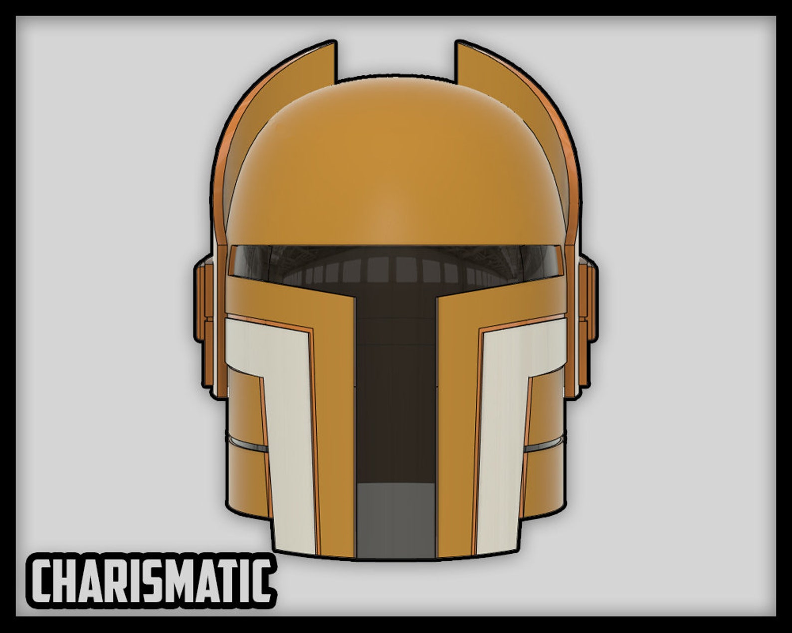 SWTOR Charismatic Mandalorian Helmet 3D Print Model - Etsy