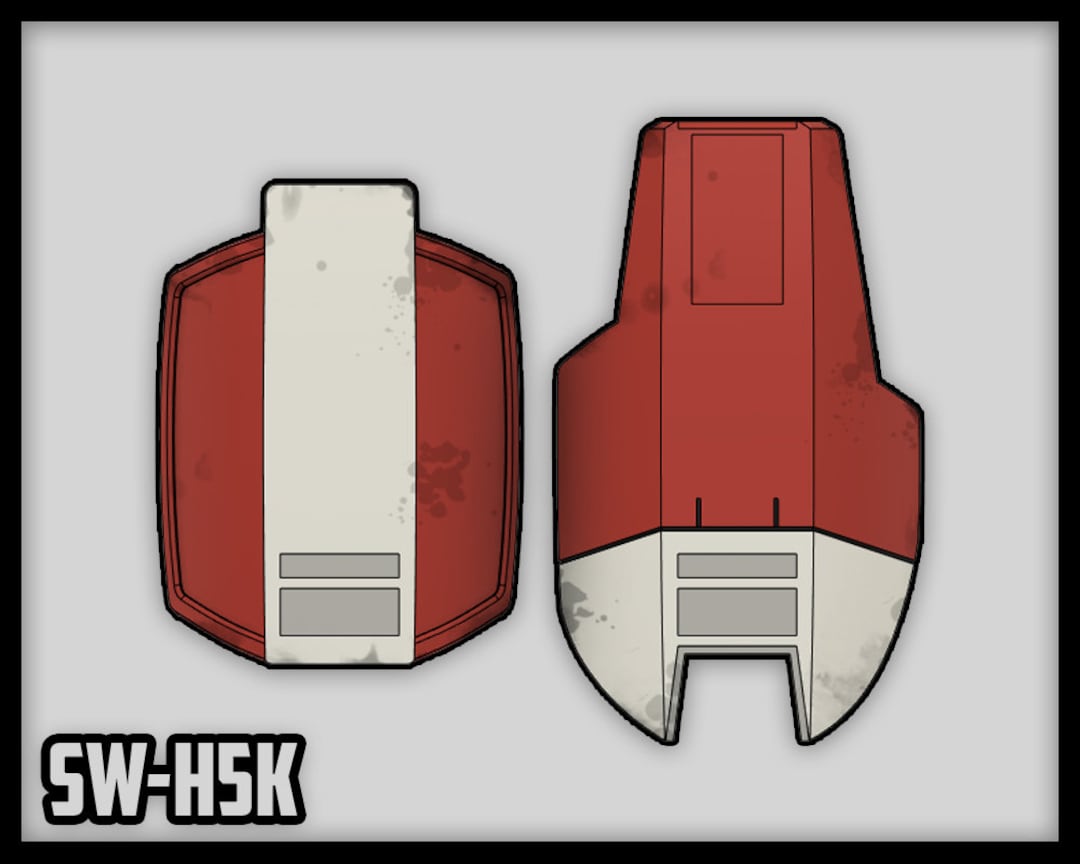 Custom Mandalorian Thigh Plates - Etsy