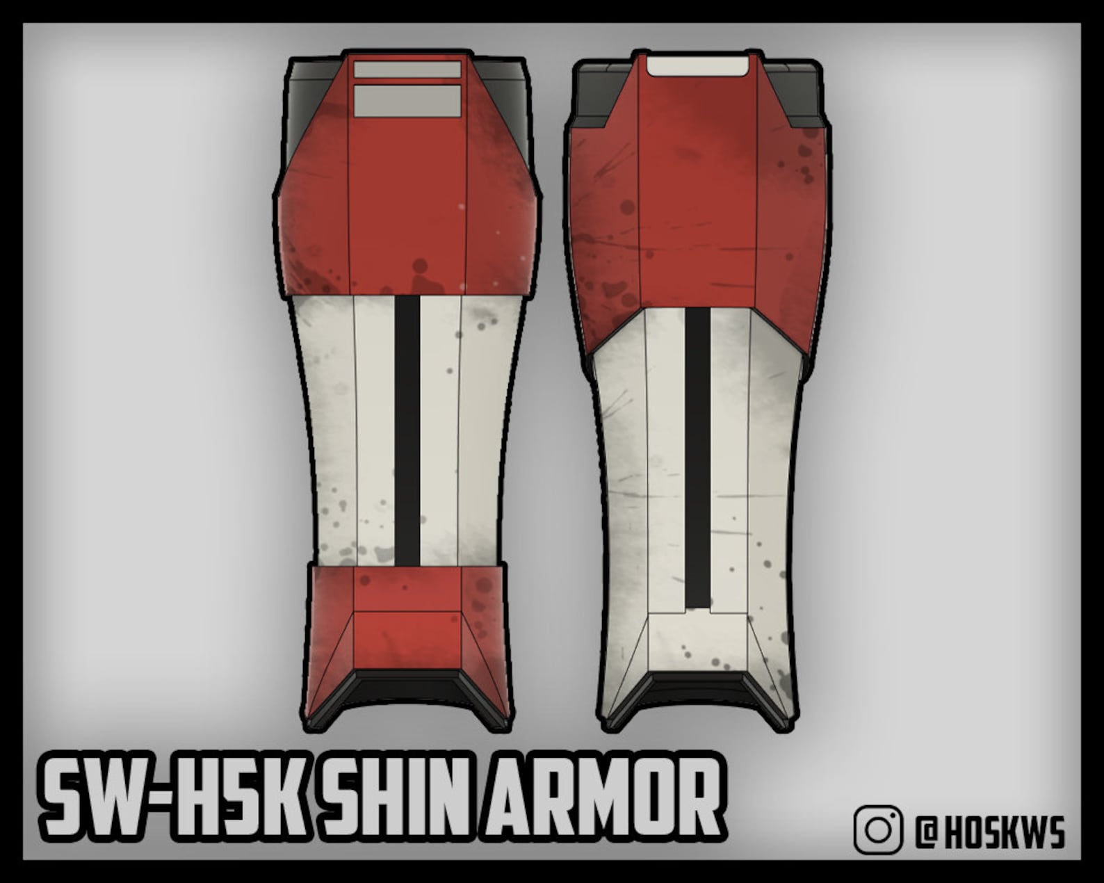 Custom Mandalorian Shin Armor - Etsy