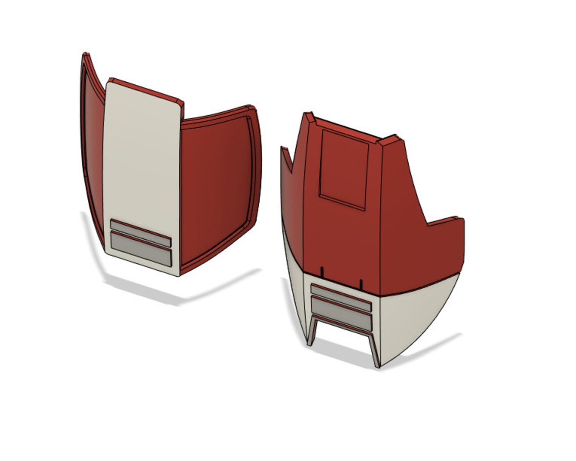 Custom Mandalorian Thigh Plates - Etsy