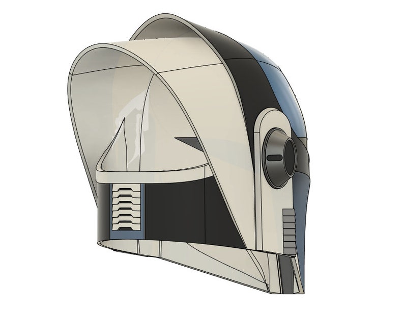 Byakko Twilek Custom Mandalorian Helmet - Etsy