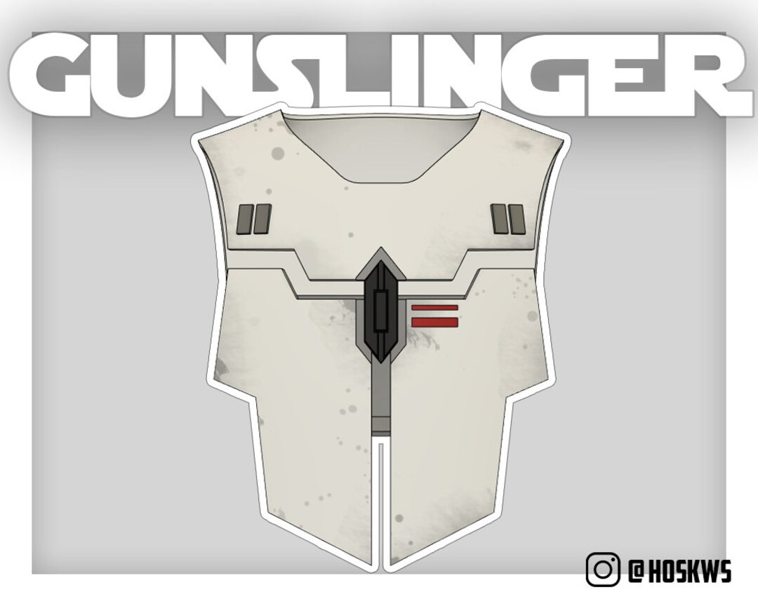 Gunslinger Custom Mandalorian Chest - Etsy