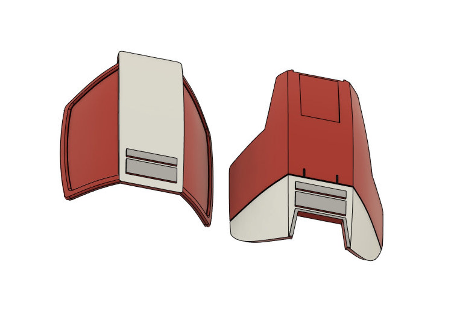 Custom Mandalorian Thigh Plates - Etsy