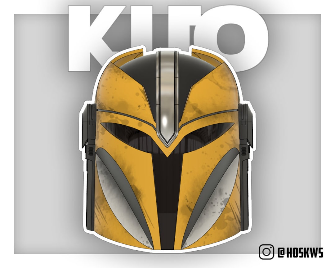 Kijo Custom Mandalorian Helmet - Etsy