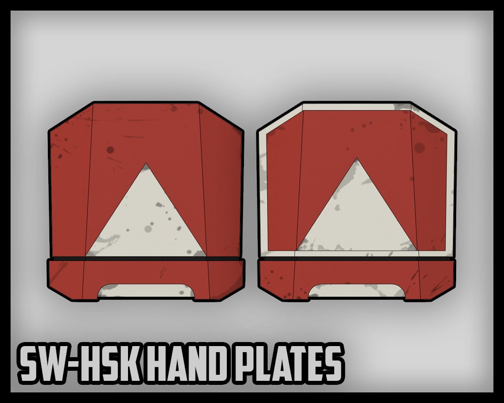 Custom Mandalorian Hand Plates - Etsy