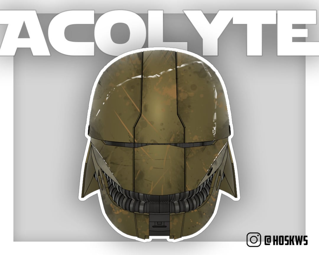 The Acolyte Mysterious Sith Helmet Qimir - Etsy
