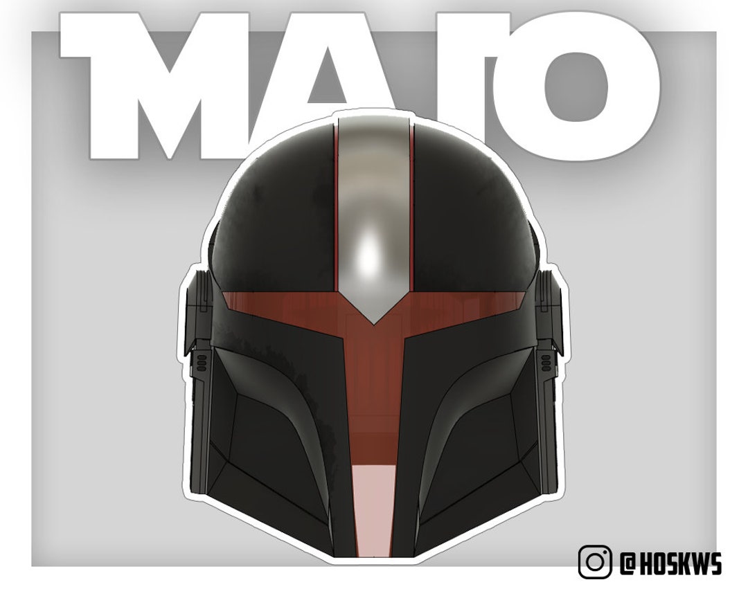 Majo T Visor Custom Mandalorian Helmet - Etsy