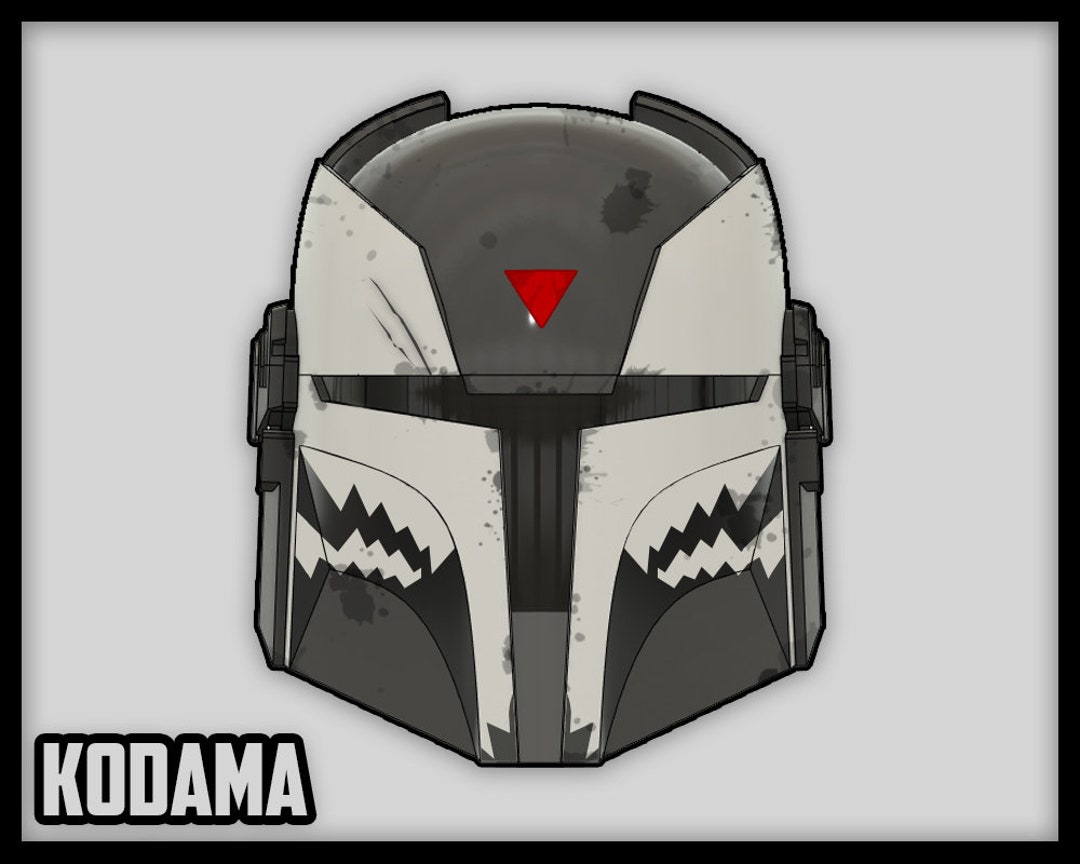 Kodama Custom Mandalorian Helmet - Etsy