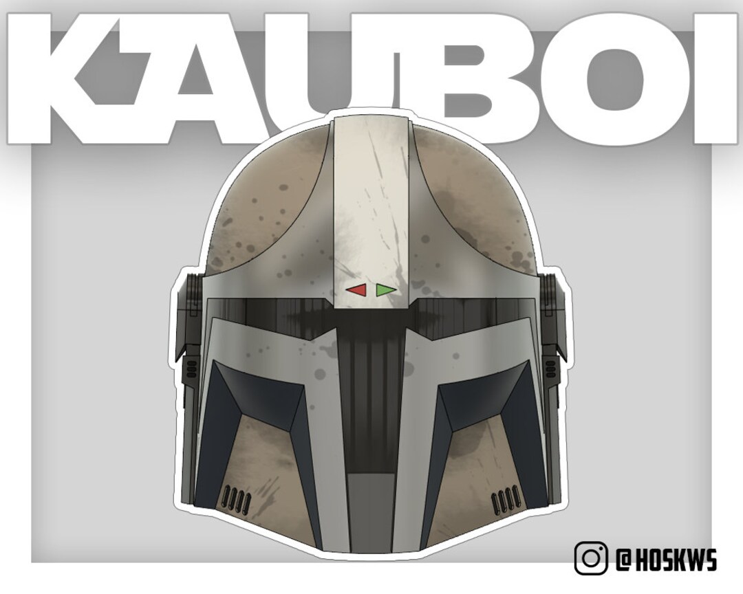 Kauboi Custom Mandalorian Helmet - Etsy