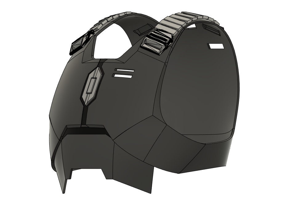 Custom Mandalorian Chest Armor - Etsy Australia