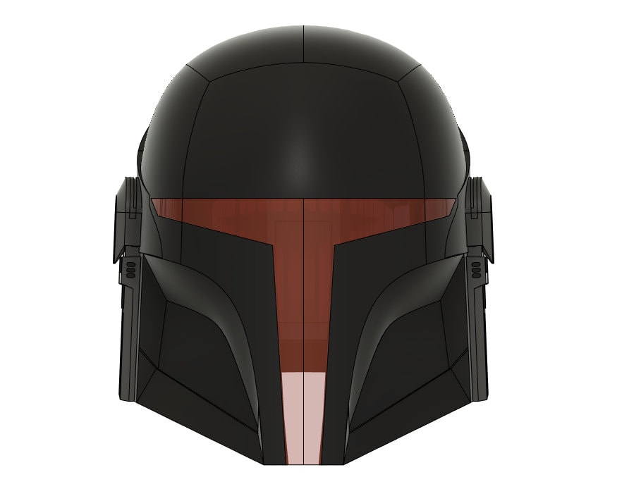 Majo T Visor Custom Mandalorian Helmet - Etsy
