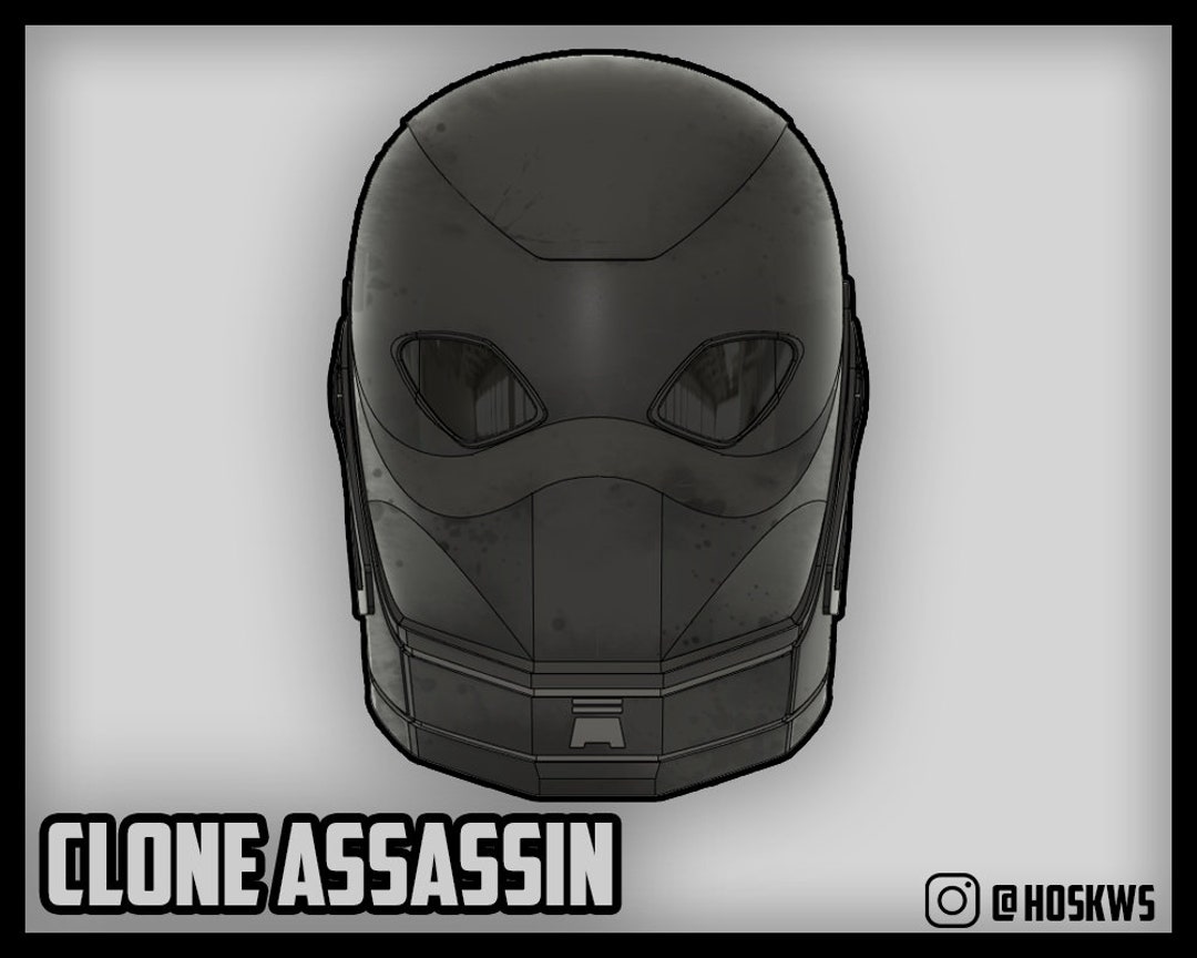 Shadow Agent Helmet Bad Batch - Etsy