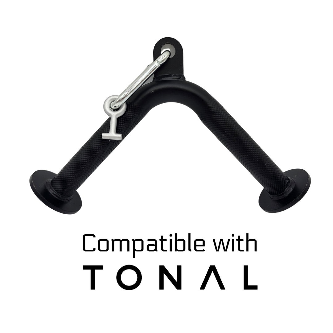 Tonal Compatible V-shaped Bar: Steel Tricep & Back Workout Bar - Etsy