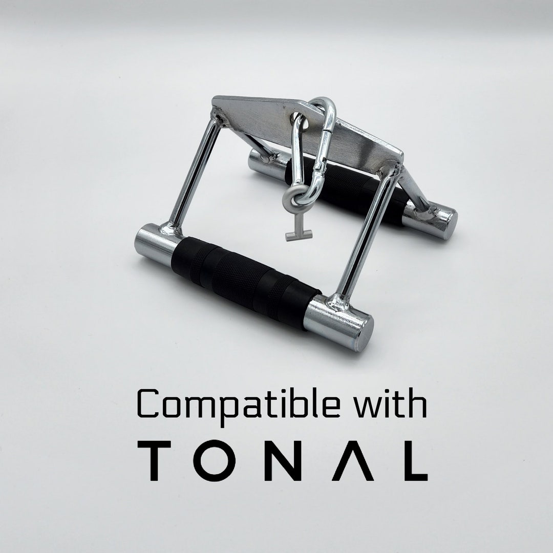 Tonal Compatible Double D Pulldown Handle: Steel With Rubber Grips - Etsy