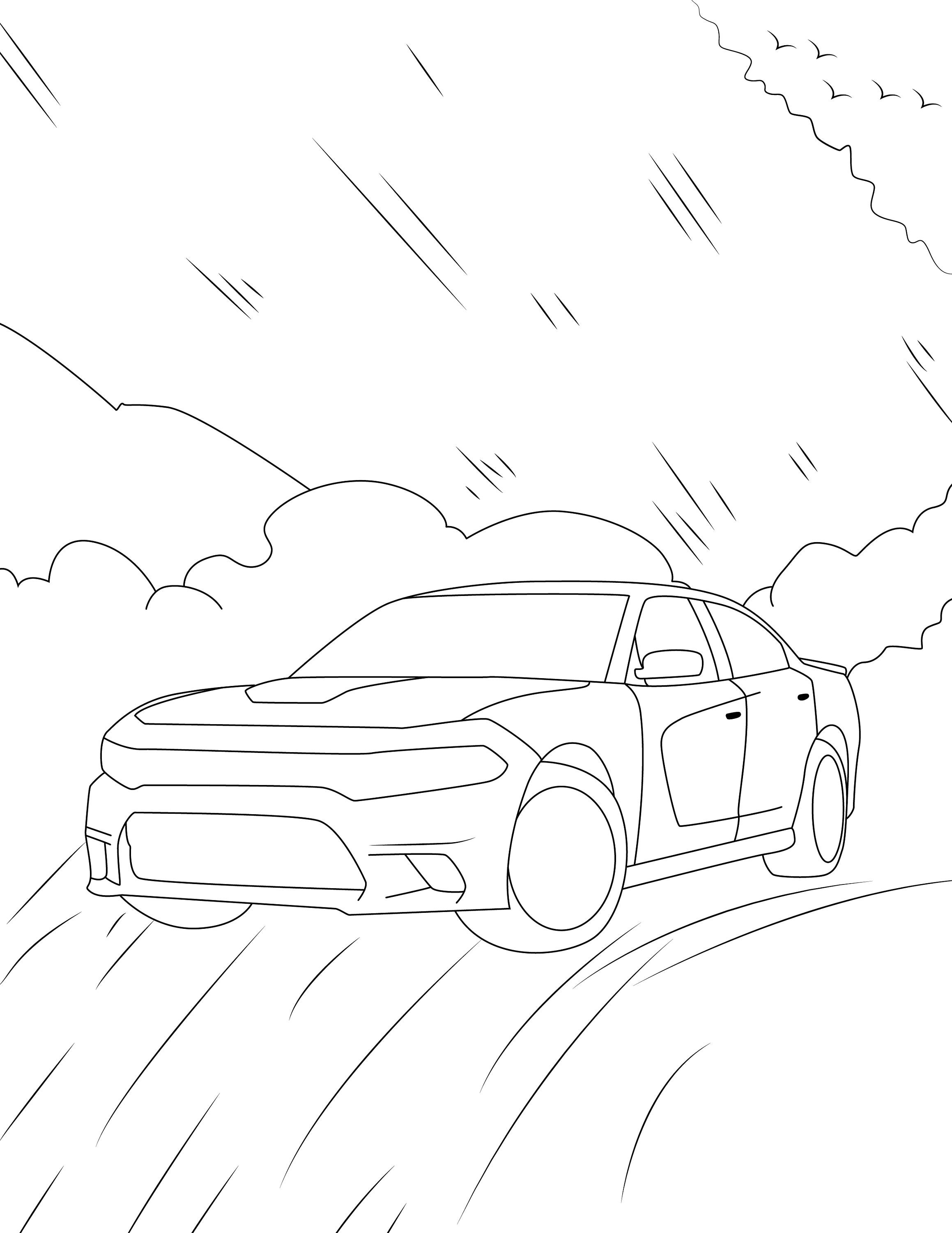 Printable Coloring Book Pages | Cars Coloring Pages | 3 Different ...