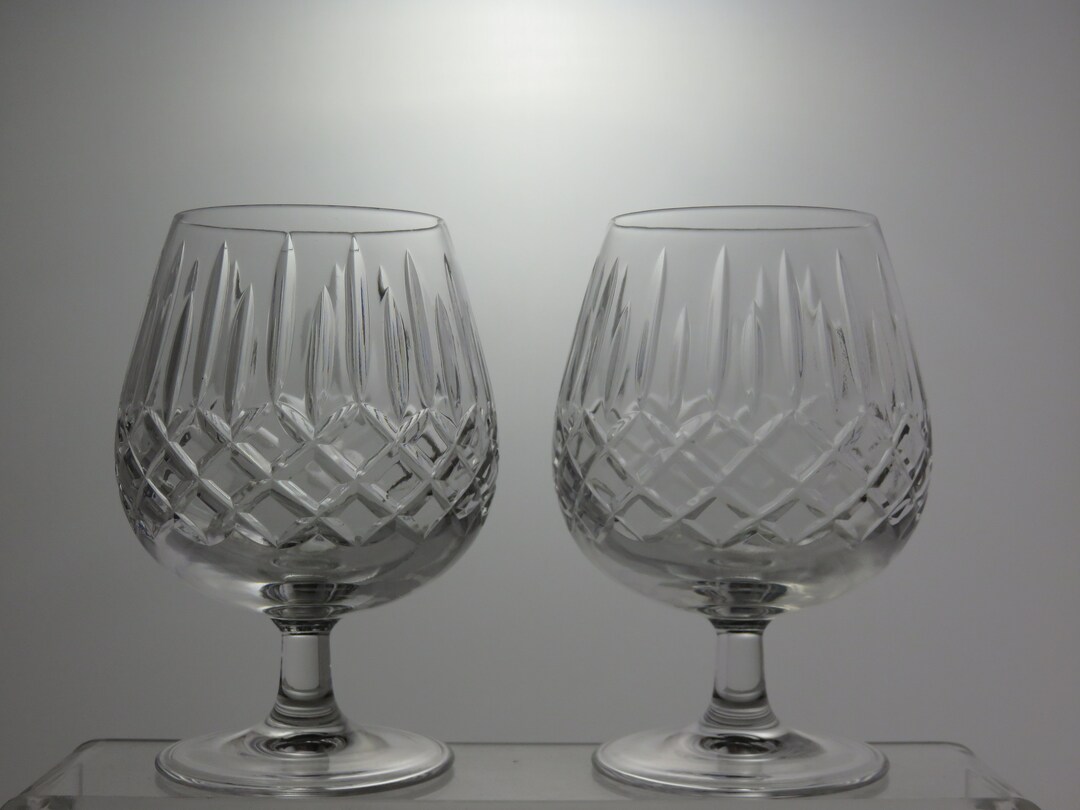 Edinburgh Crystal appin Cut Glass Set of 2 Brandy Glasses 5 Boxed - Etsy
