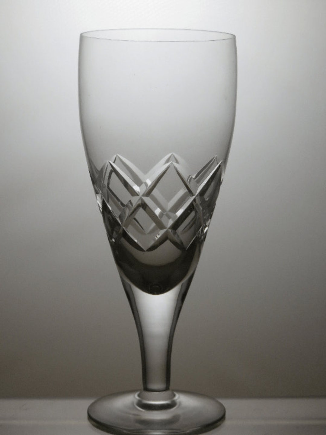 Stuart Crystal Cut Glass Juice Iced Tea Glass 7 82C - Etsy