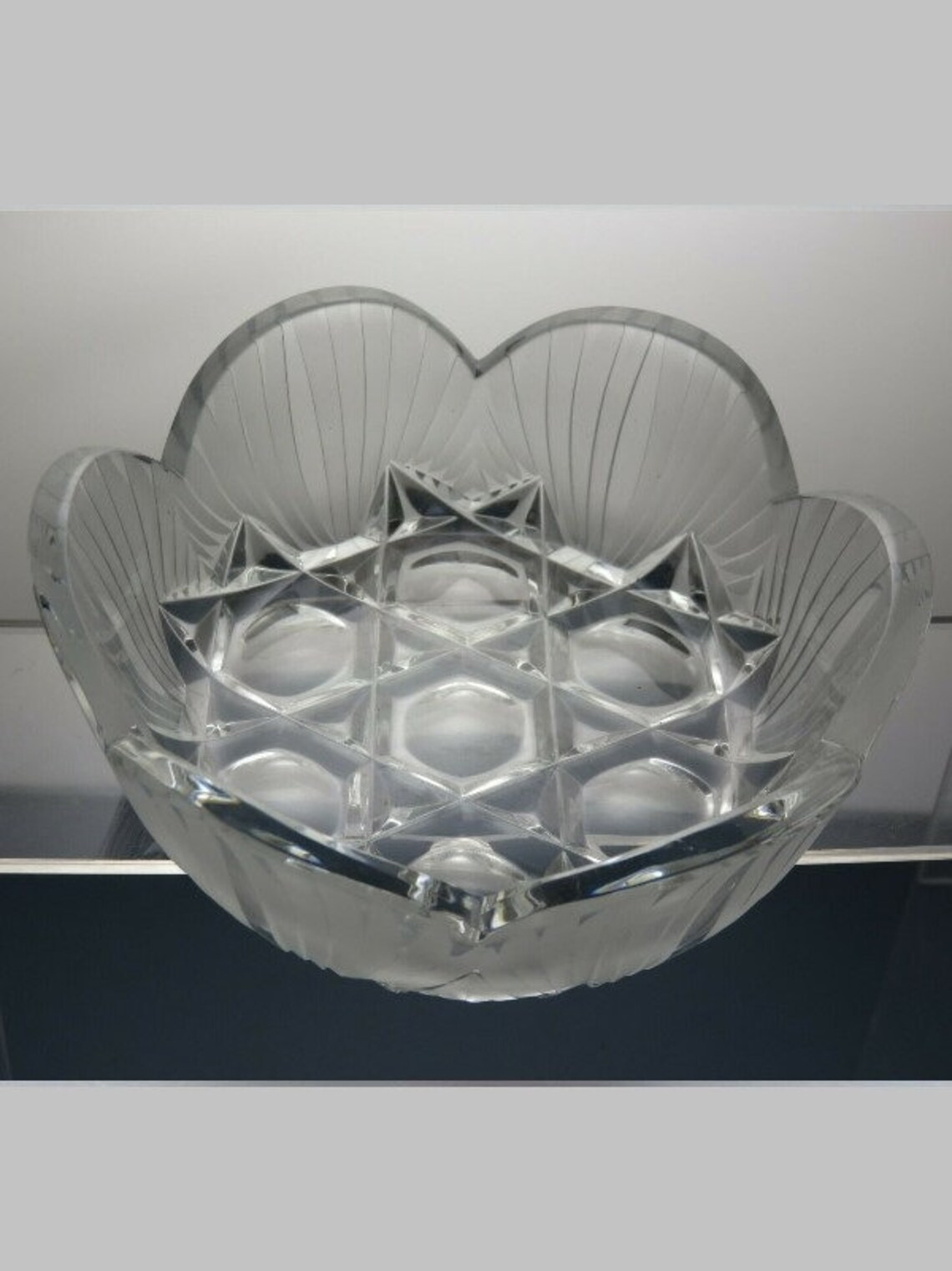 Lead Crystal Cut Glass Finger Bowl 2 23D - Etsy