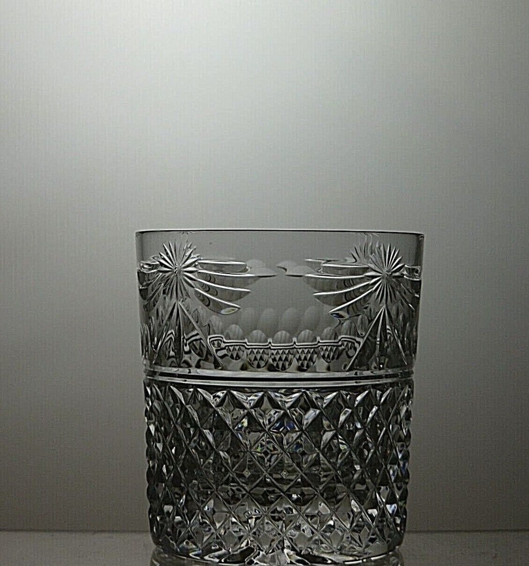 Stuart Crystal beaconsfield Cut Glass Whisky Tumbler 3 2/3 13C - Etsy