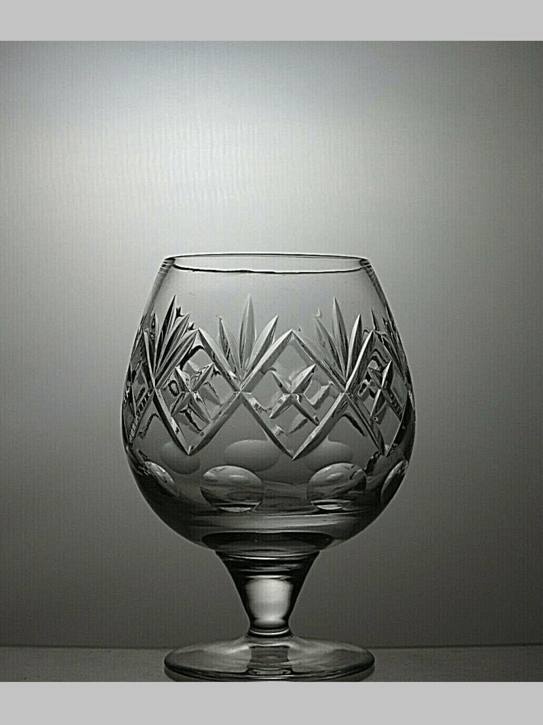Webb Corbett Crystal georgian Cut Glass Brandy Glass 4 1/4 82C - Etsy UK