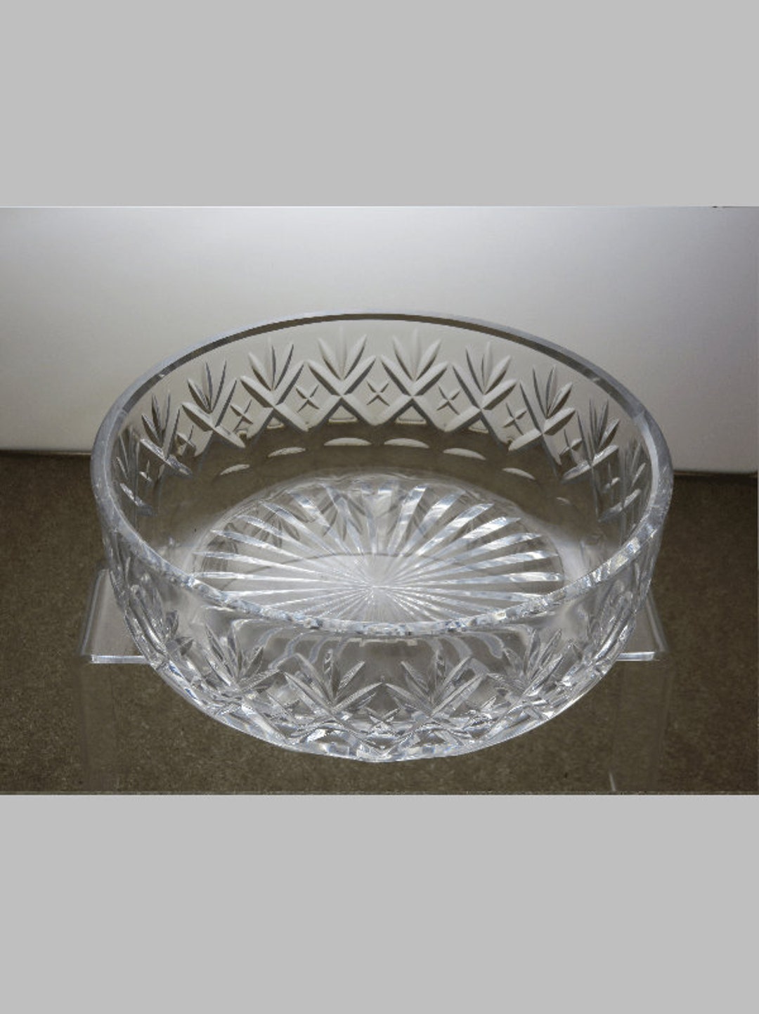 Royal Albert Crystal victoria Cut Fruit Salad Serving Bowl 3 1/8 Boxed ...