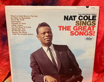 Nat King Cole Poster | Etsy