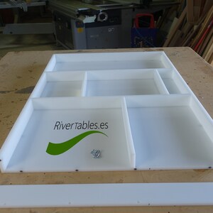 HDPE Mold for Epoxy Resin Projects. Multi Purpose Inserts. 100cm X 60cm ...