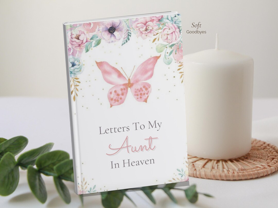 Loss of Aunt Journal | Letters to My Aunt in Heaven 2 - Etsy