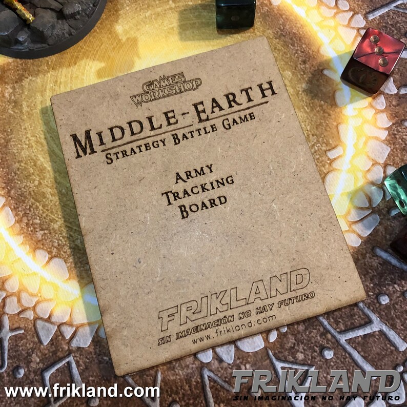 Middle-earth SBG Army Tracking Board - Etsy