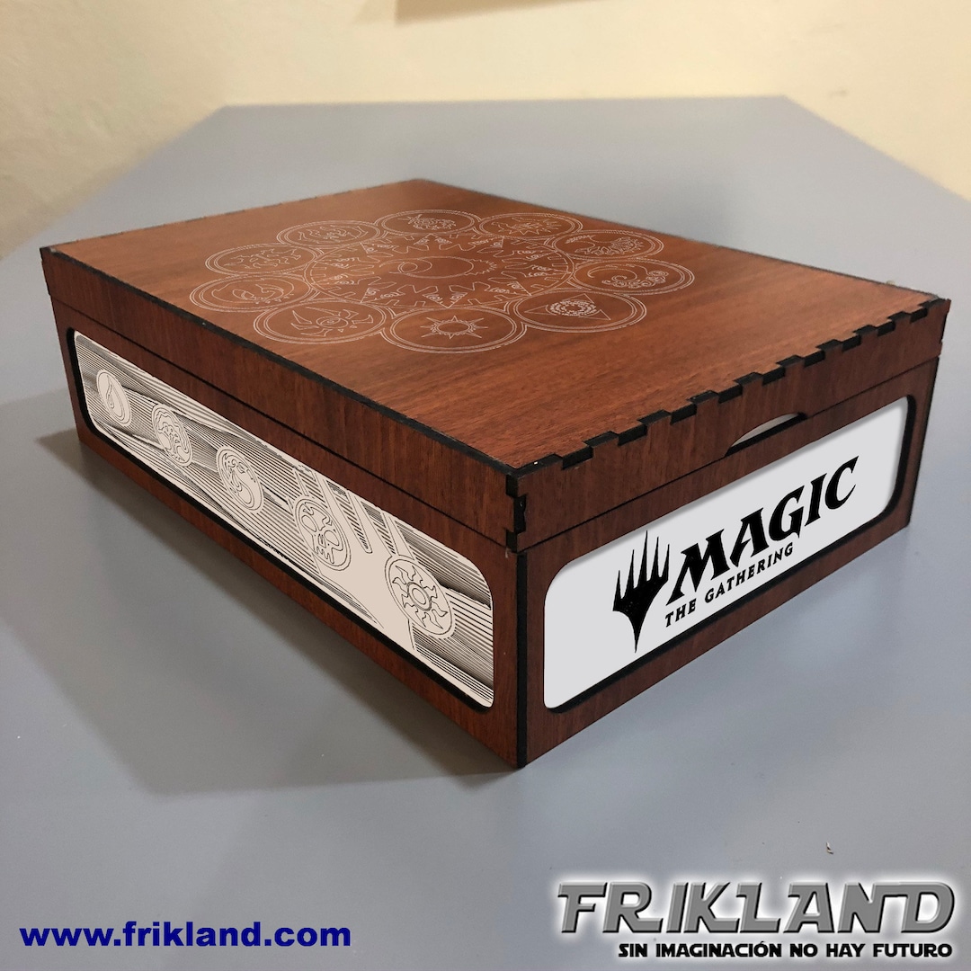 Magic TCG Storage Premium Box 2 Slots-landscape Cards - Etsy