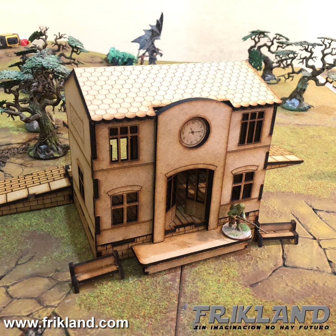 Train Station / Bolt Action / 28mm Scale - Etsy