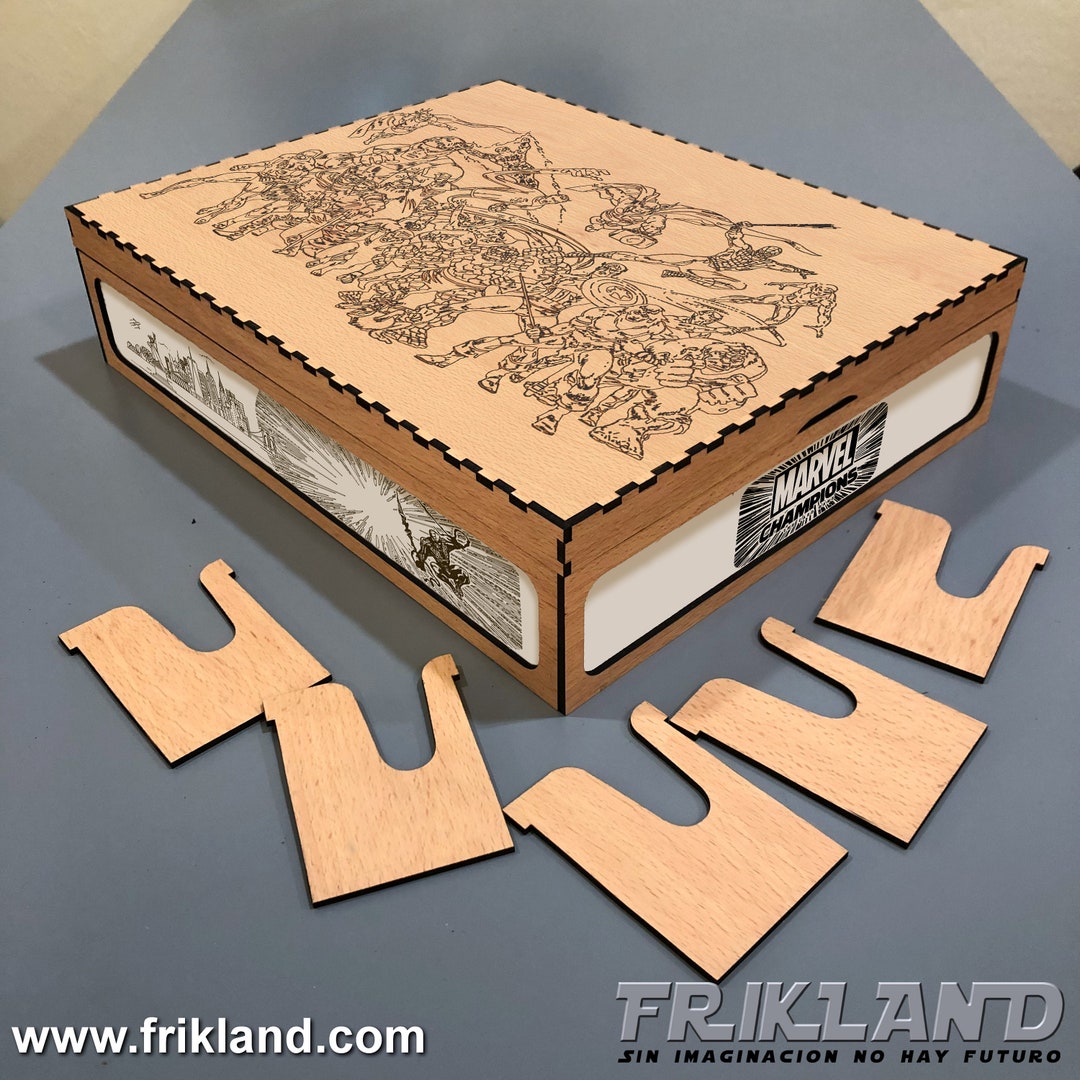 Marvel LCG Storage Magna Box (5 Slots-portrait Cards) - Etsy