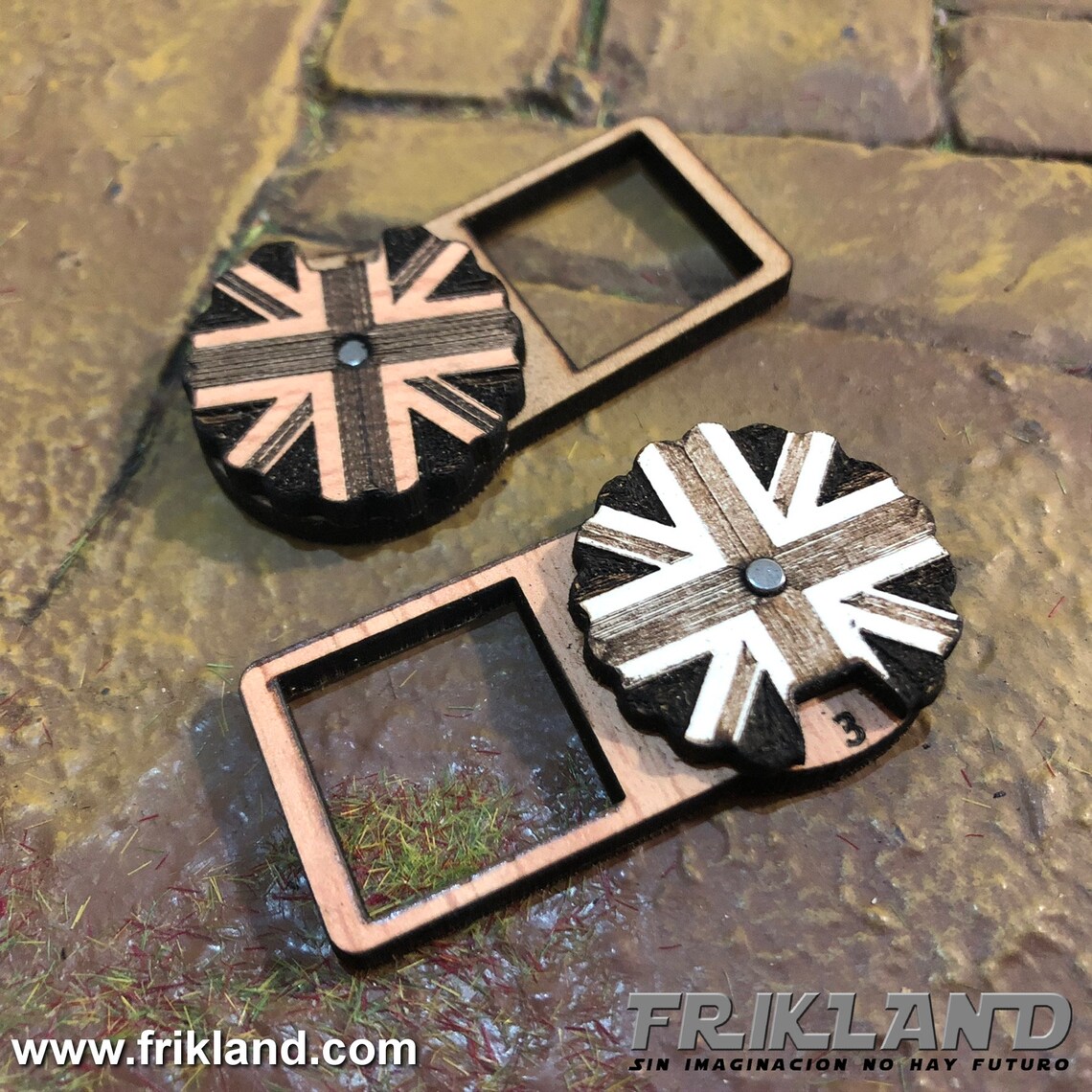 Warlord's Bolt Action Pin Markers 12x - Etsy