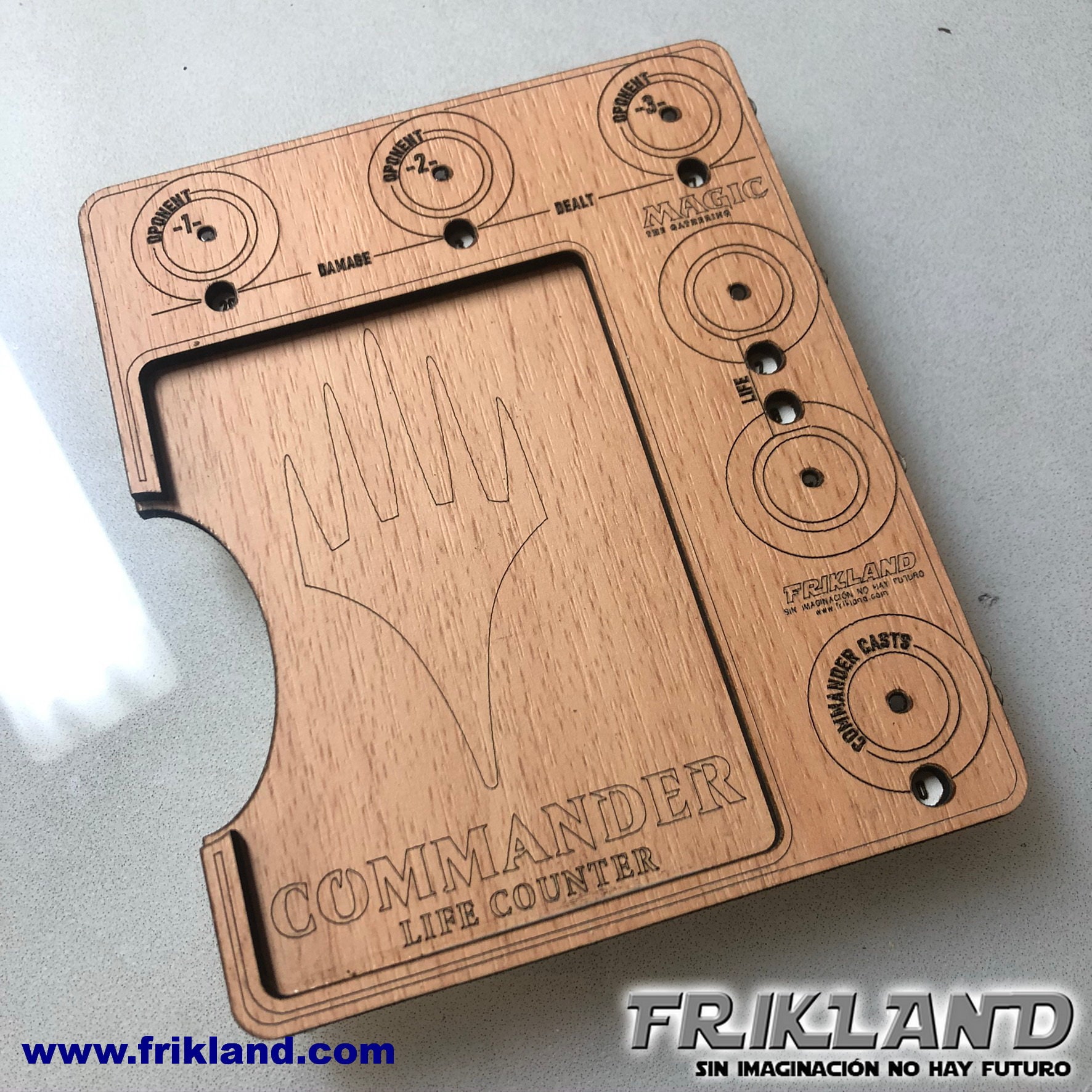 Life Counter for Magic TG Commander EDH with Back Panel - Etsy