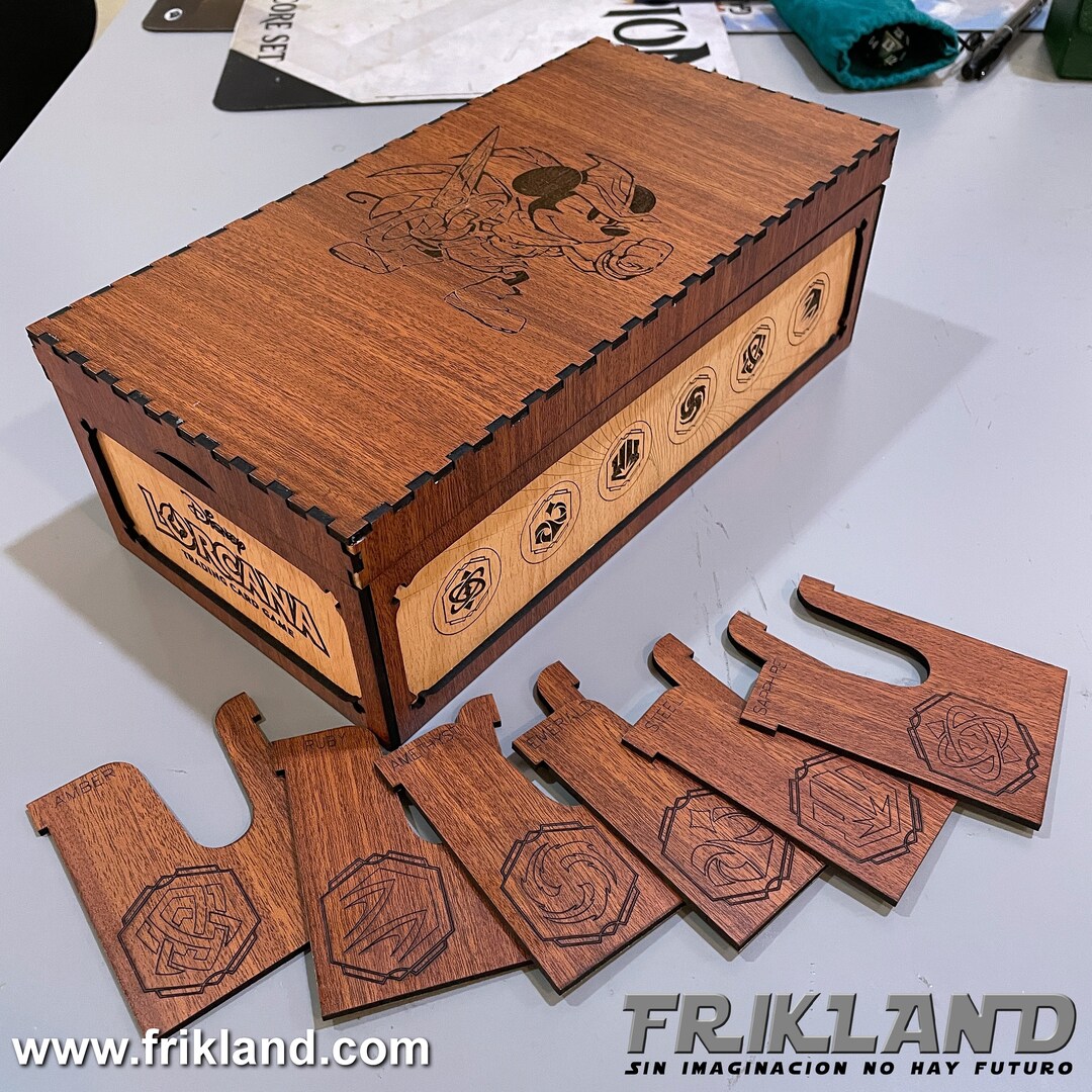 Lorcana Storage Premium Box (2 Slots) - Etsy