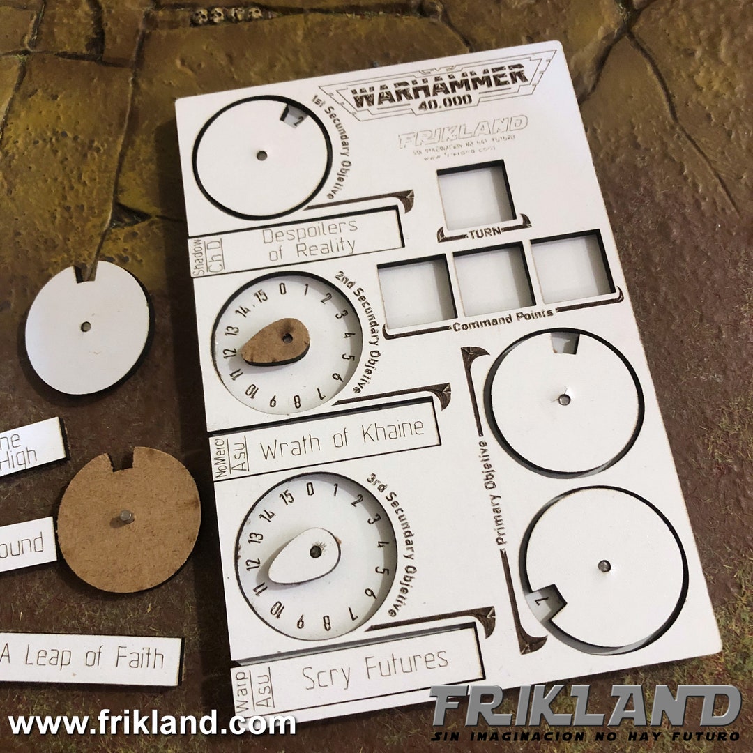 Wh40k Missions Board - Etsy