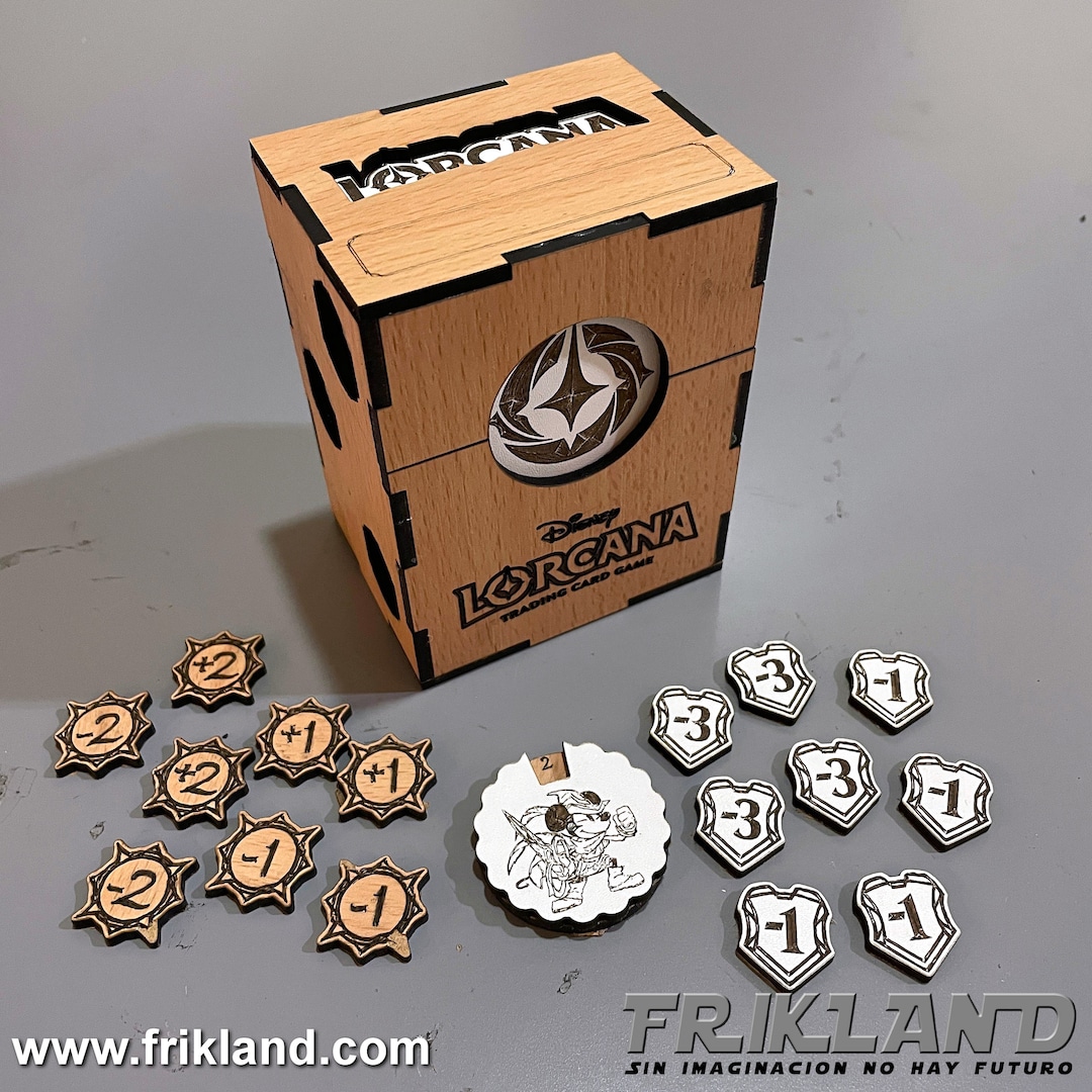 Lorcana - Top Deck Box - Etsy